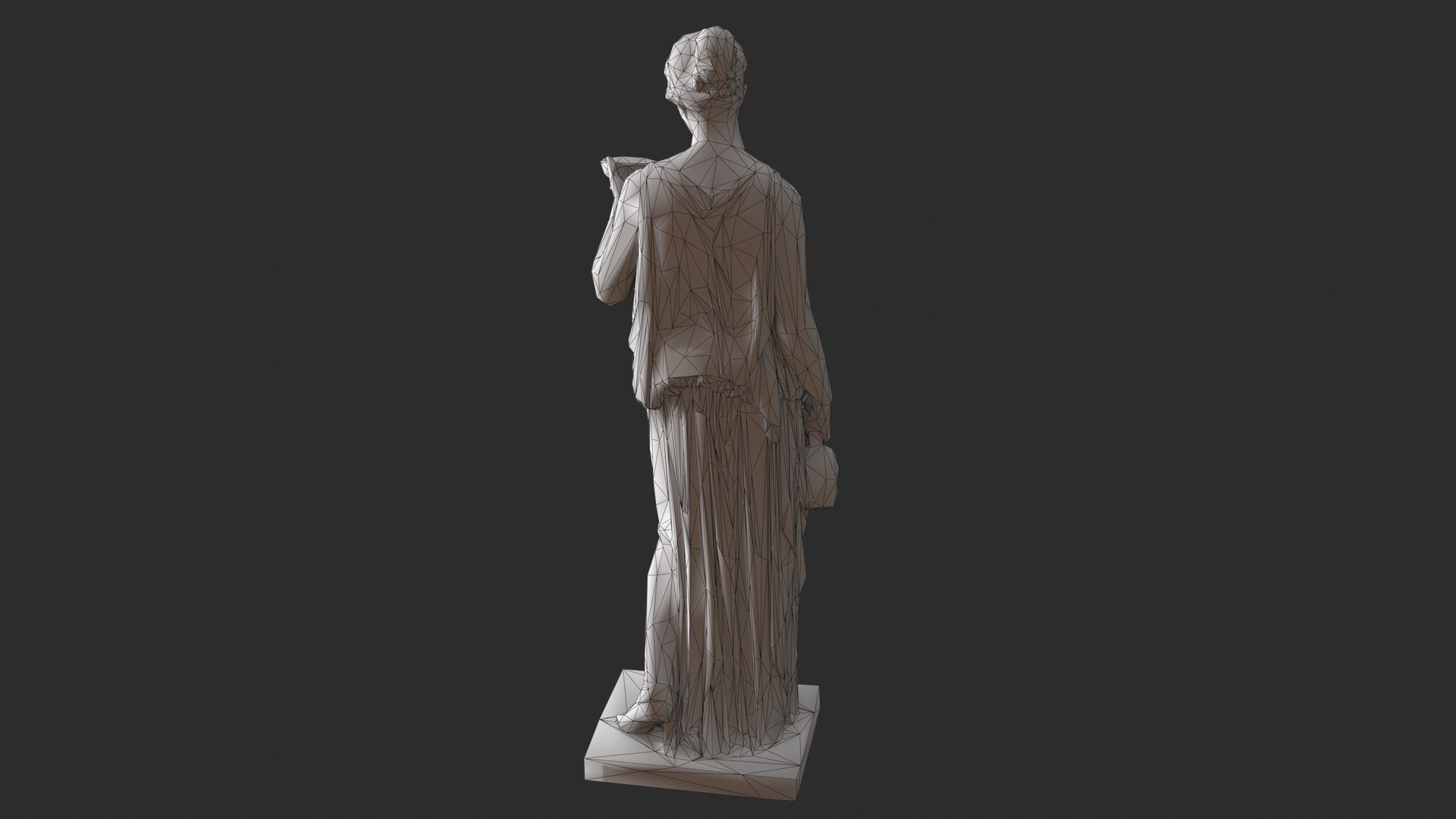 Hebe Statue - Bronze 3D Model - TurboSquid 2244607