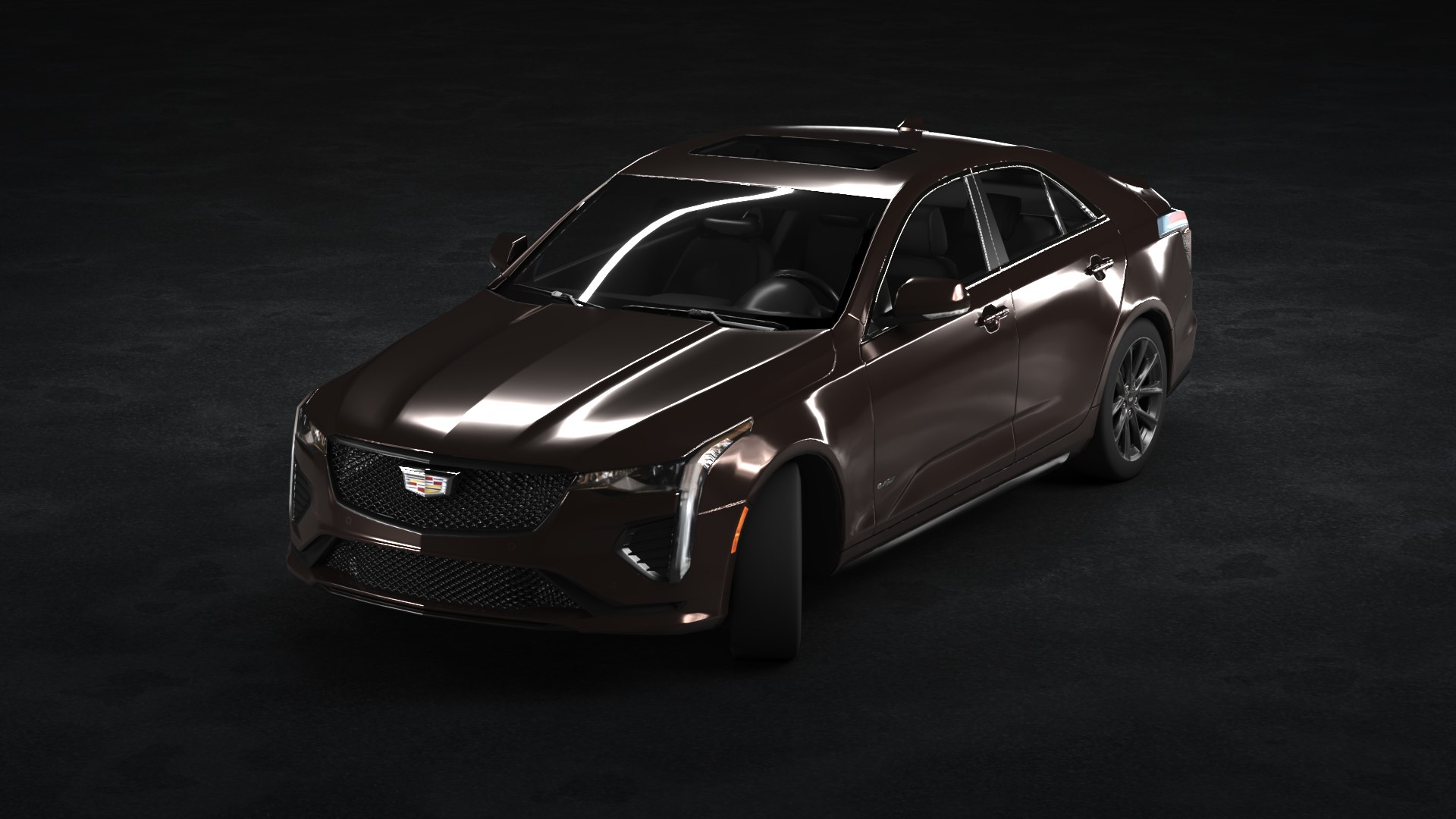 Cadillac CT4 V 2022 3D - TurboSquid 2196989