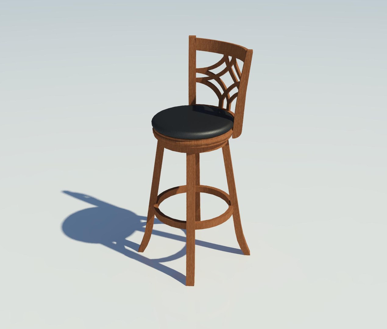 Bar Stool 3D Model - TurboSquid 1873552