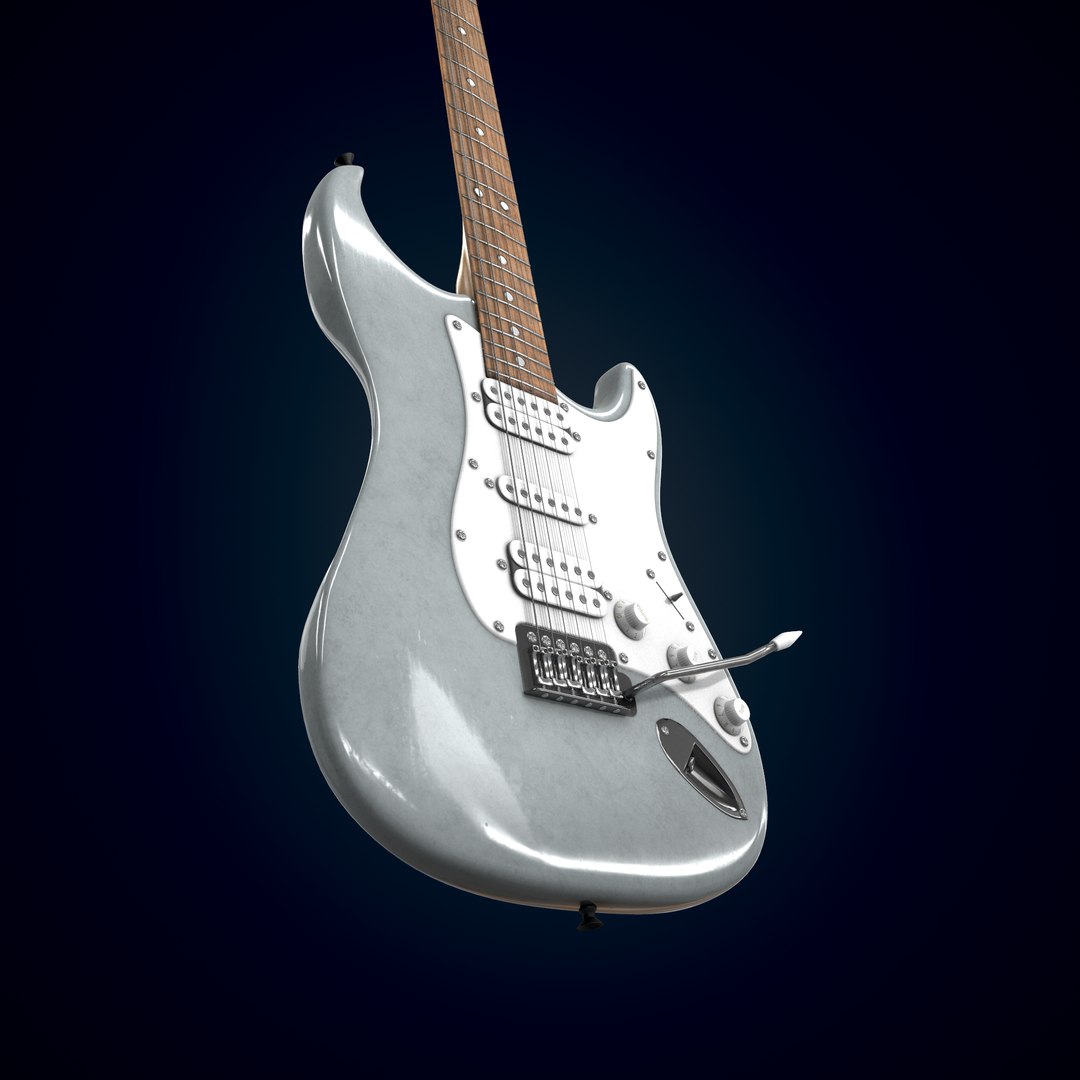 Electric Guitar Homage HEG-330 3D - TurboSquid 1783367
