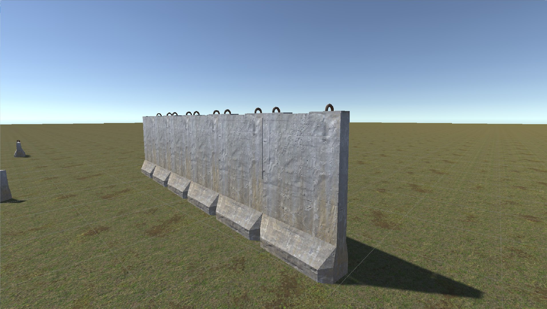 3D T-WALL Barrier Army Pack - TurboSquid 1873817