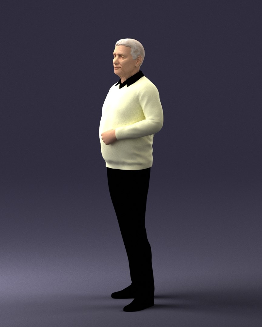 3D Human Color Model - TurboSquid 1510489