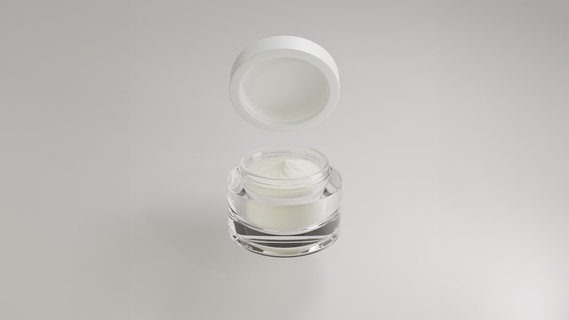 3D Model Cream Jar - TurboSquid 2290124