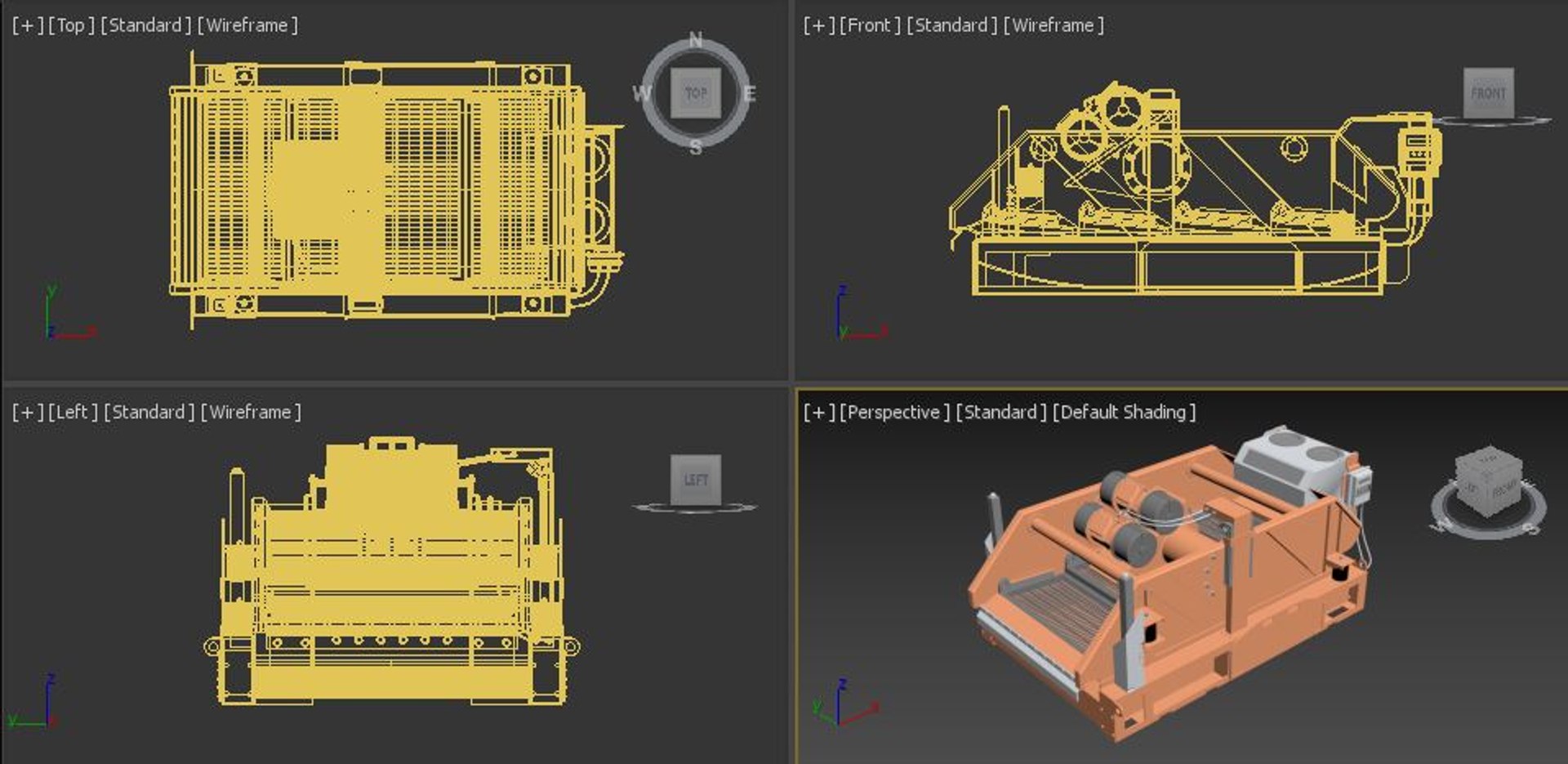 3D Shale Shaker - TurboSquid 1265241
