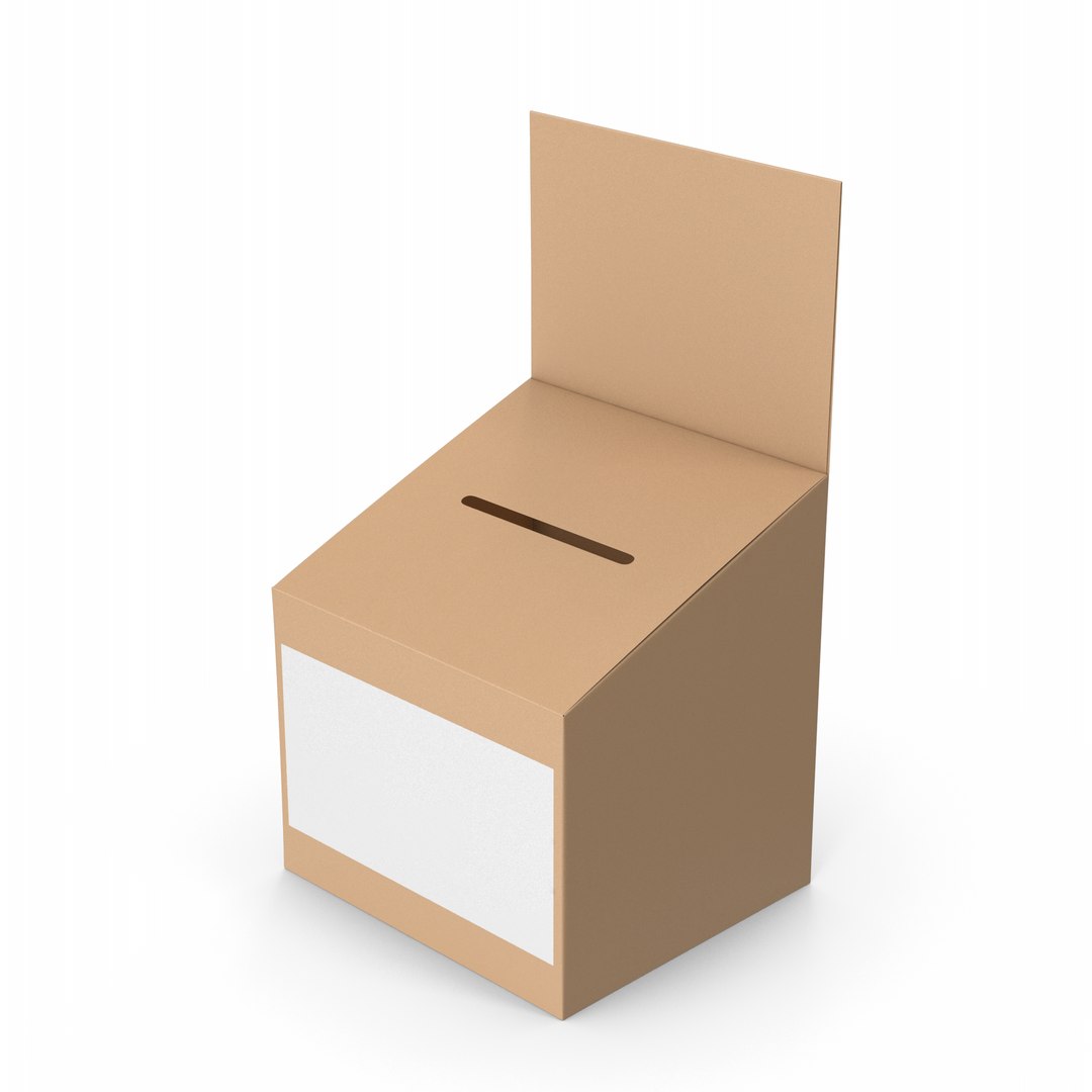 Vote Box 3D Model - TurboSquid 2171091
