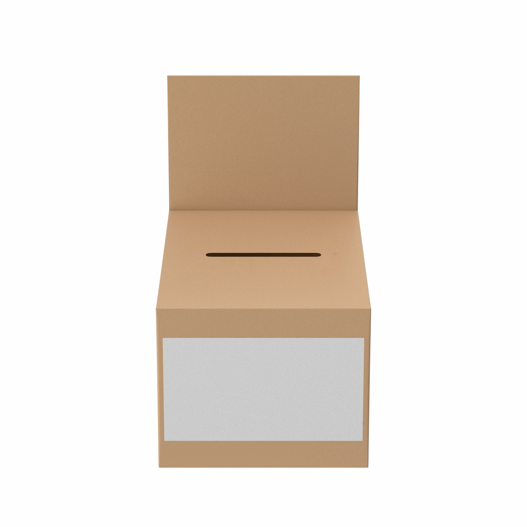 Vote Box 3D Model - TurboSquid 2171091