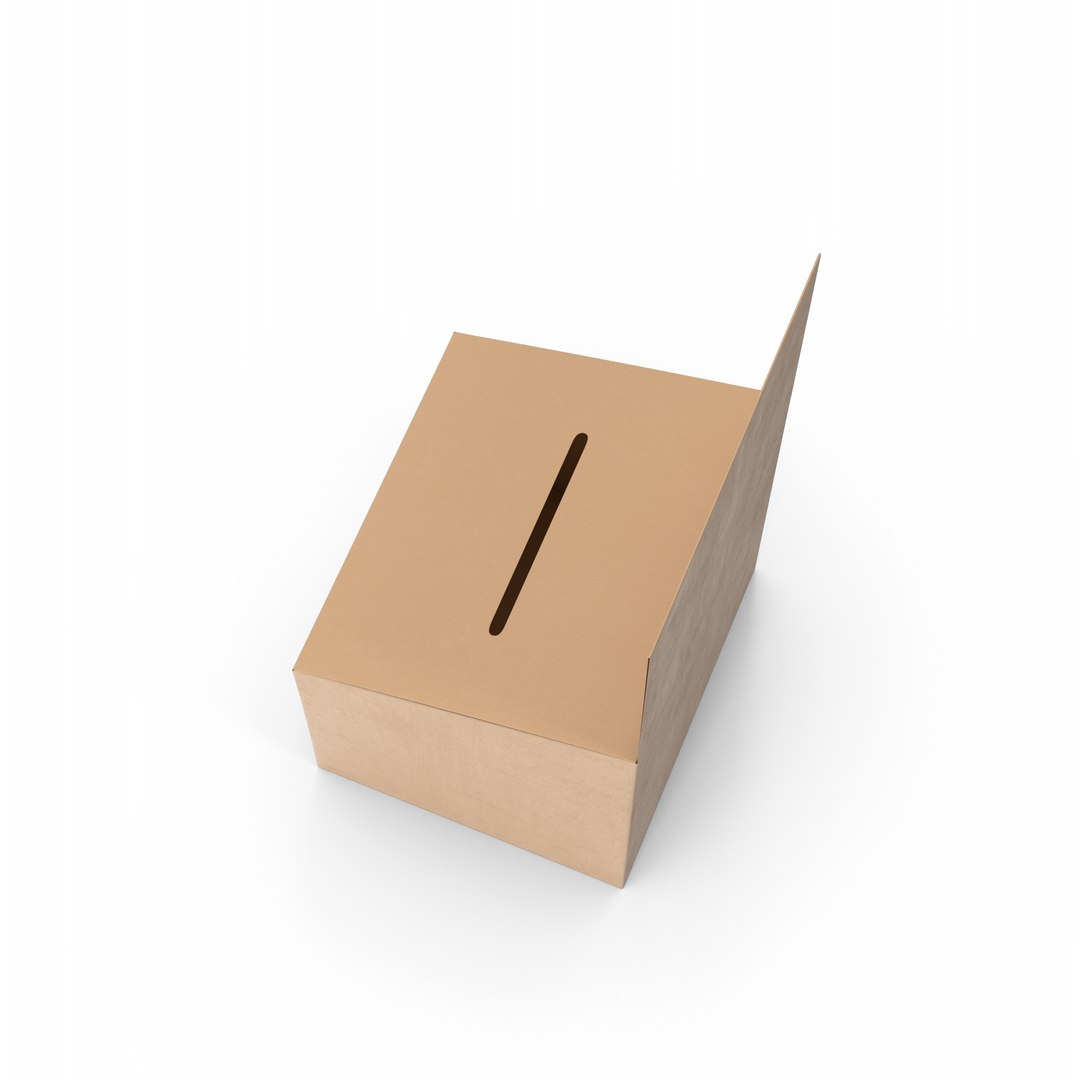 Vote Box 3D Model - TurboSquid 2171091