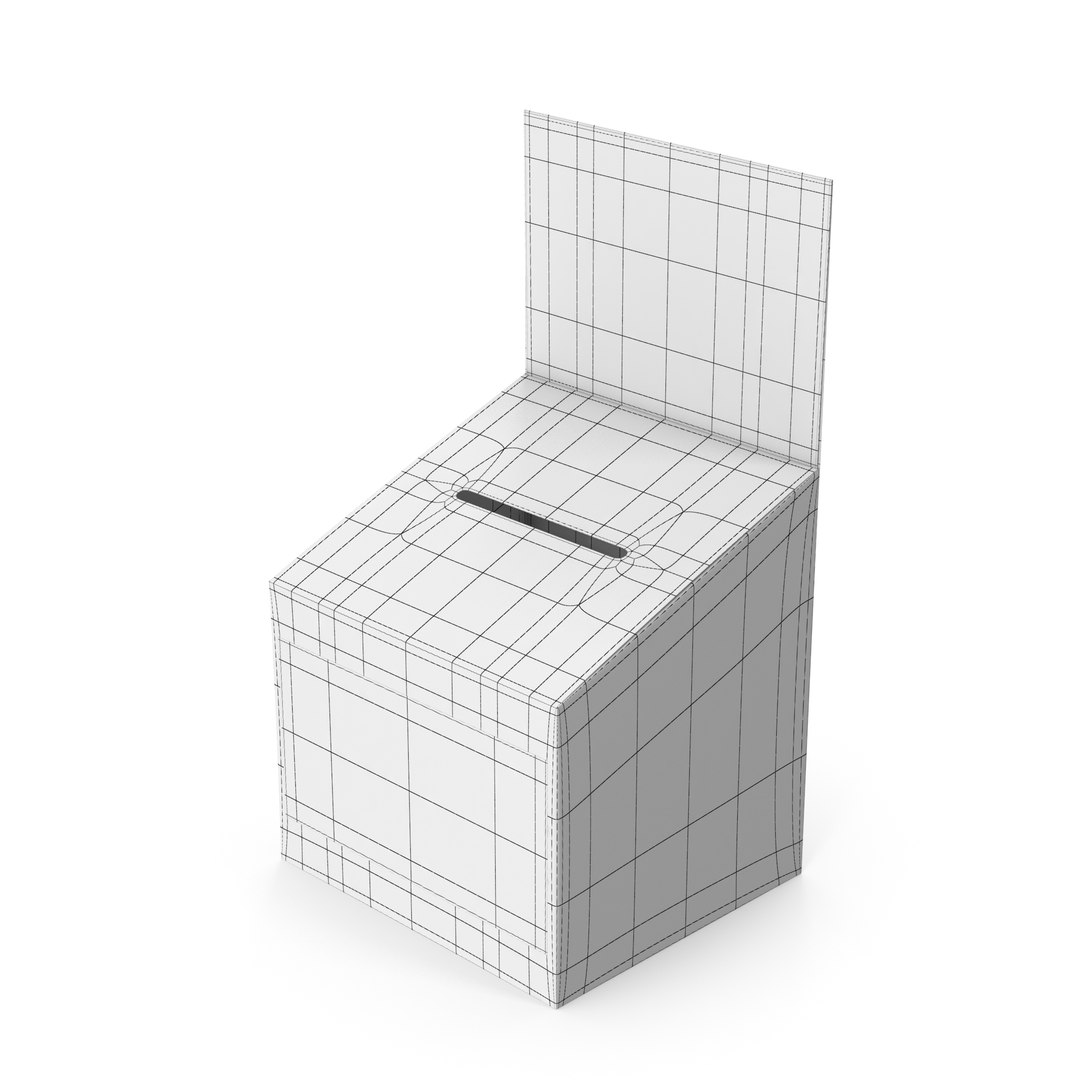 Vote Box 3D Model - TurboSquid 2171091