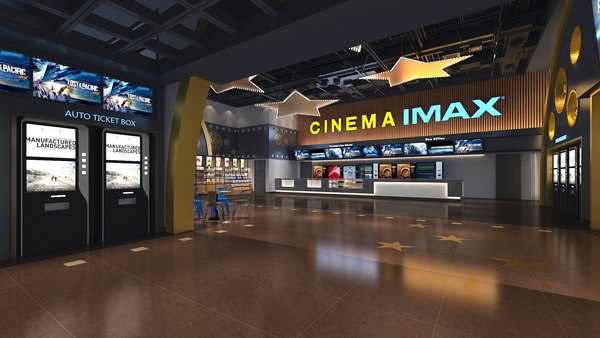 3D model Cinema Lobby 02 - TurboSquid 1862280