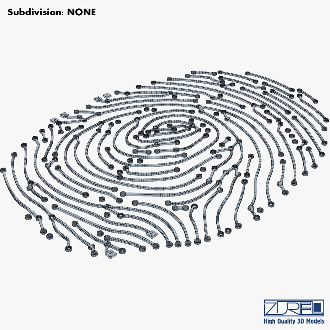 3D model electronic fingerprint v 1 - TurboSquid 1190098