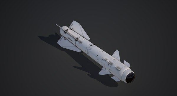 3d model russian missile kh-29t