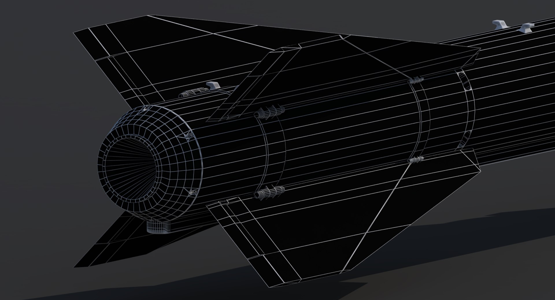 3d Model Russian Missile Kh-29t
