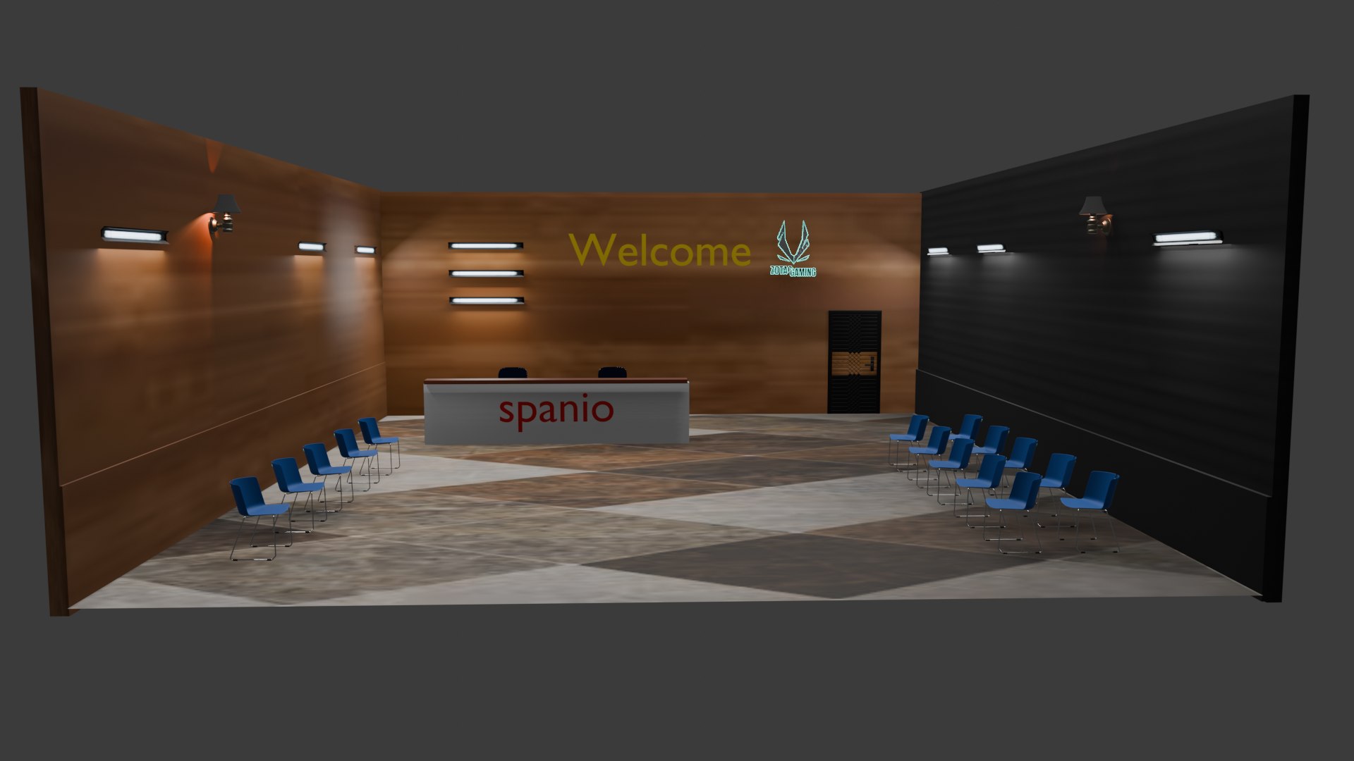Reception Area 3D Model - TurboSquid 2338731