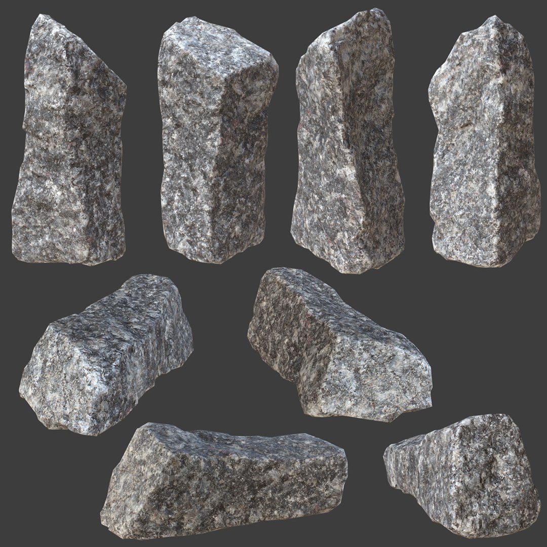 Stone Scan 3d Model