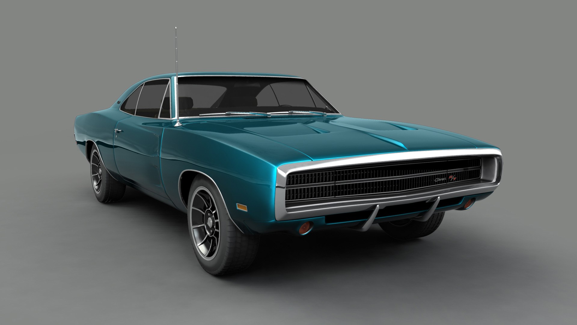 Dodge Charger Rt 1970 3D Model - TurboSquid 1625444