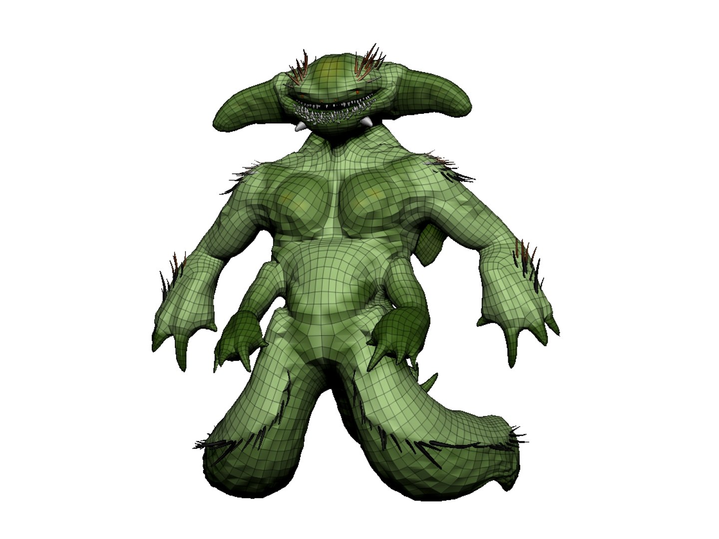 Sea monster 3D model - TurboSquid 1343116