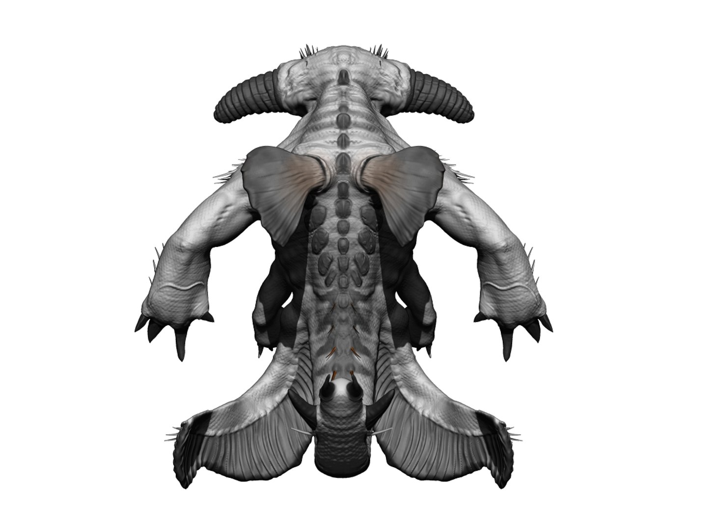 Sea monster 3D model - TurboSquid 1343116