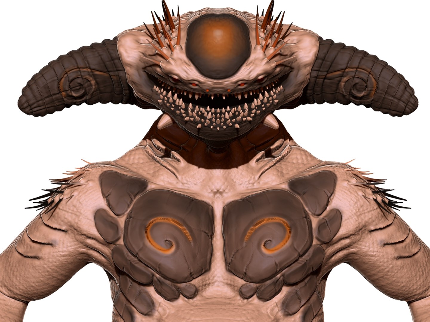 Sea monster 3D model - TurboSquid 1343116