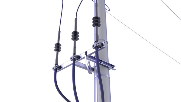 Electric Utility Pole Circuit Breaker 24 model - TurboSquid 1864160