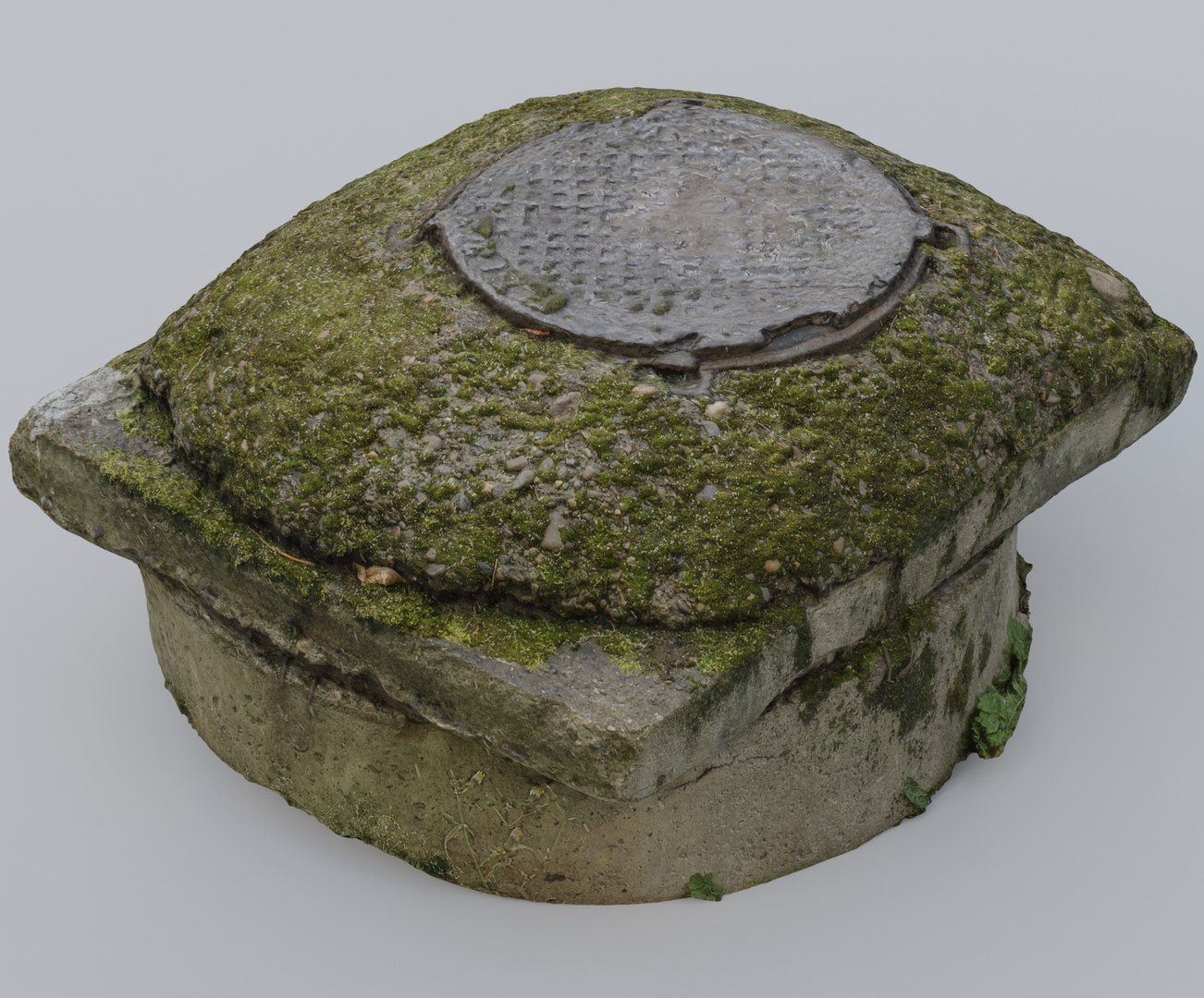 3D manhole model - TurboSquid 1638531