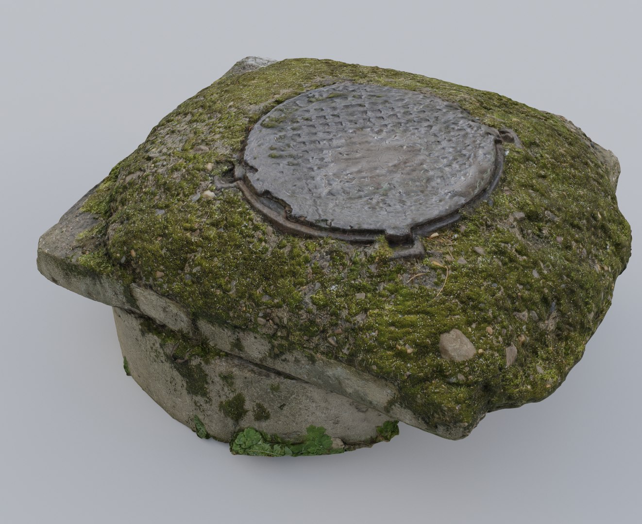 3D Manhole Model - TurboSquid 1638531