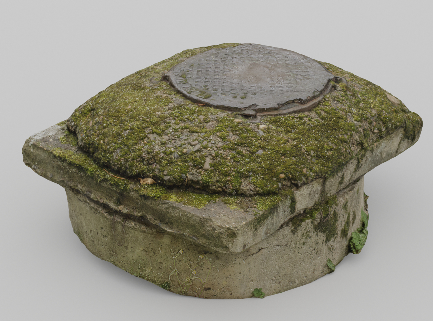 3D Manhole Model - TurboSquid 1638531