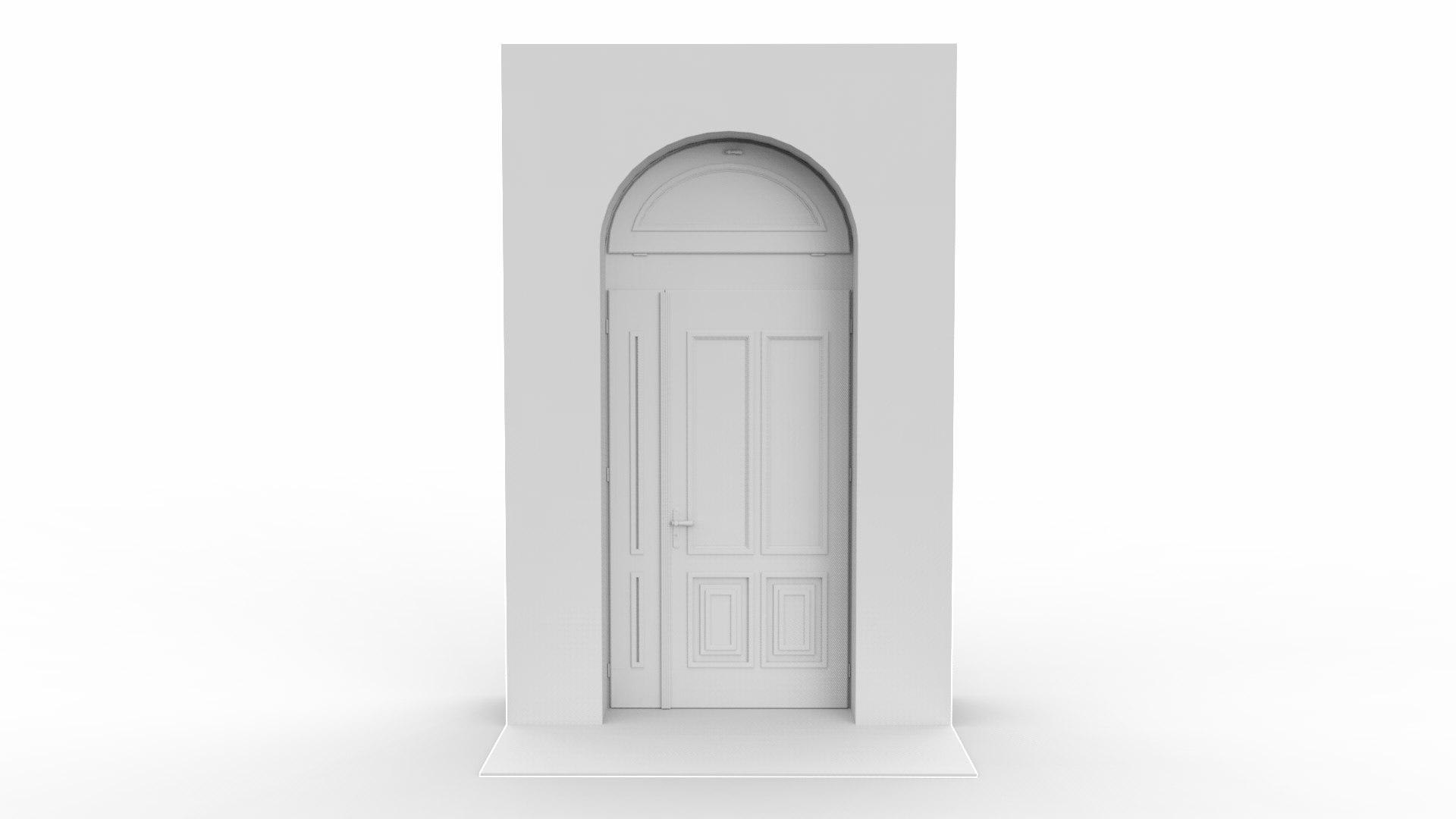 3D Door Architecture - TurboSquid 1691594
