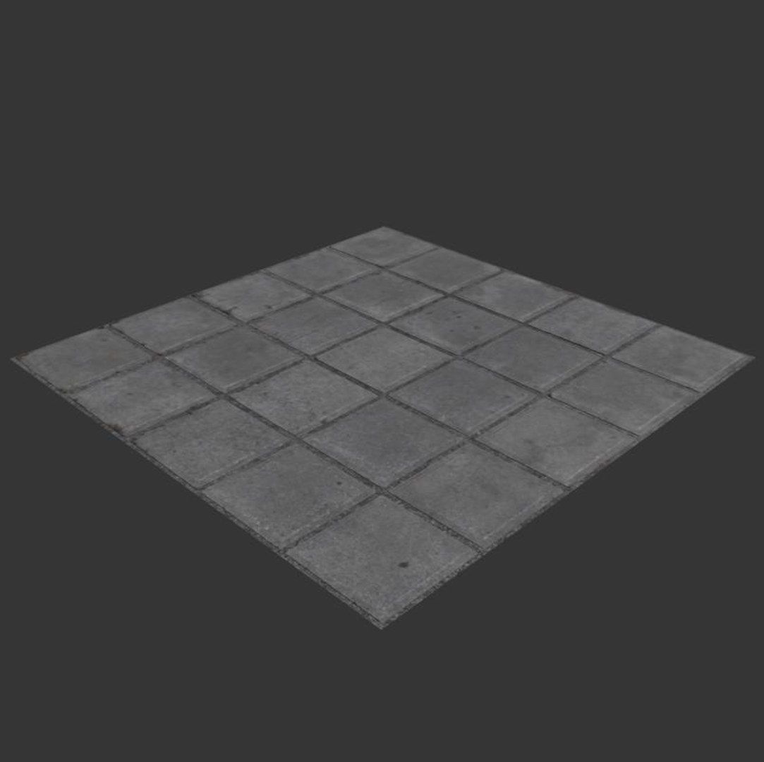 Floor Tiles 3D Model - TurboSquid 1612423