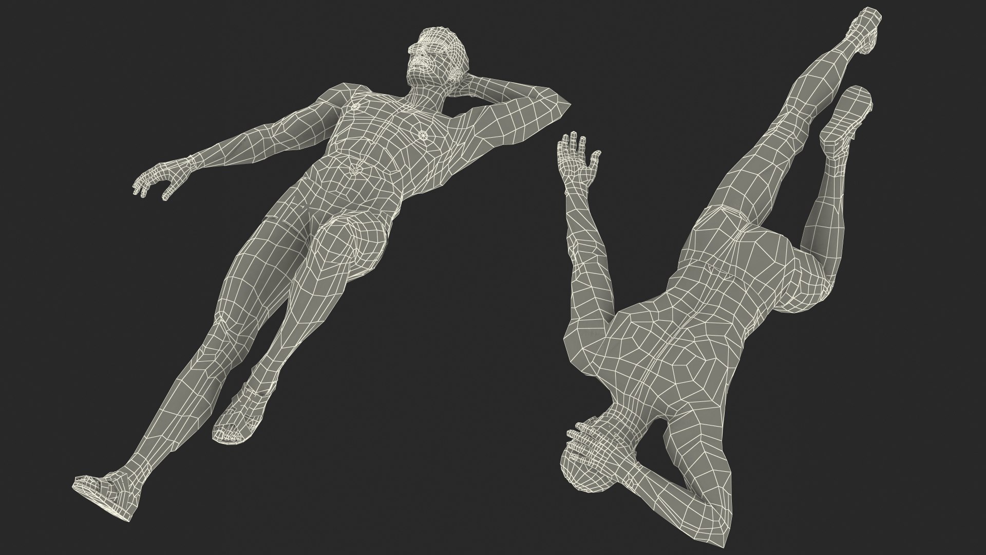 Man swimwear rigged 3D model - TurboSquid 1526167