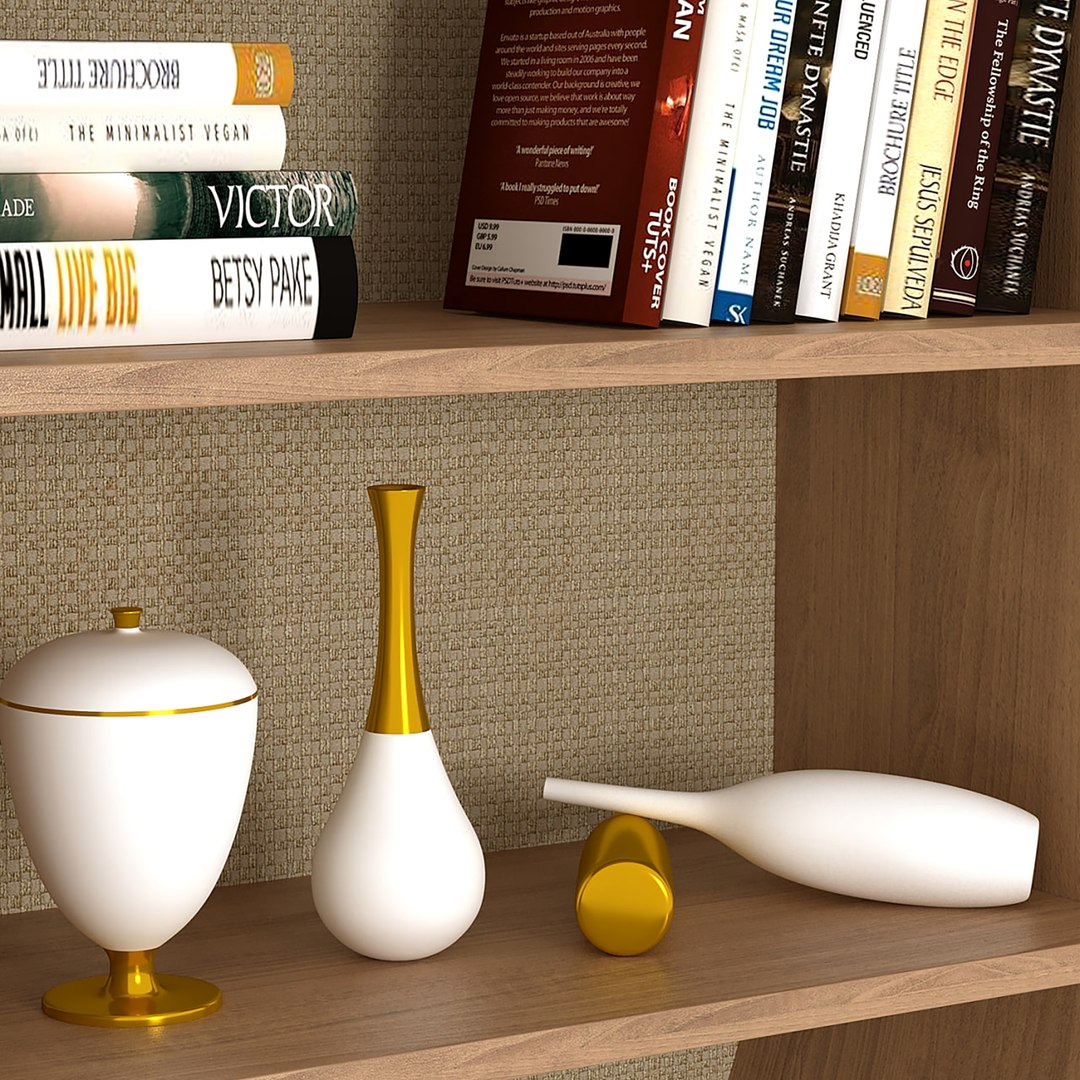 3D Model Higgs Bookcase - TurboSquid 2102119