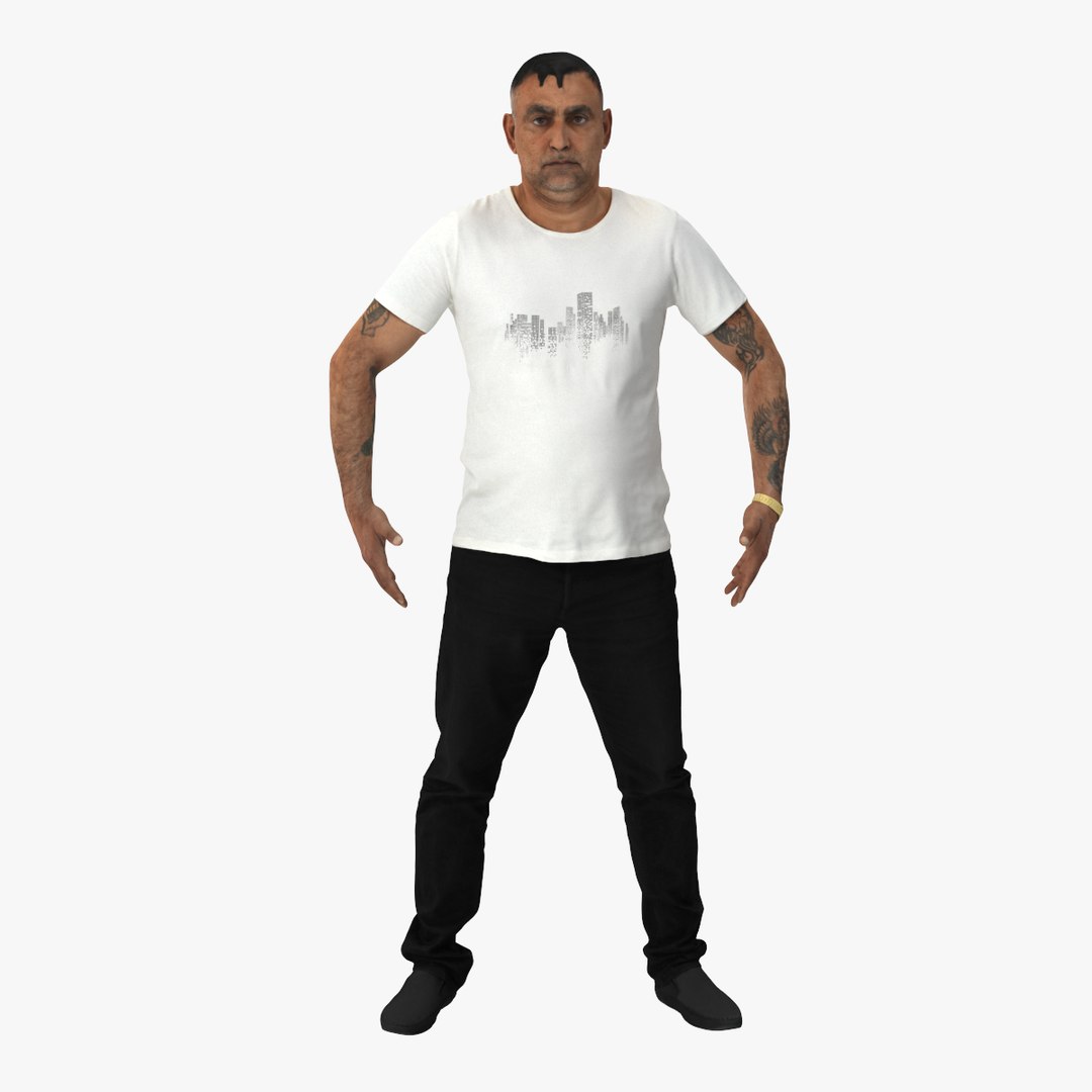 3d Dylan Casual Spring A Pose Model Turbosquid 2052804
