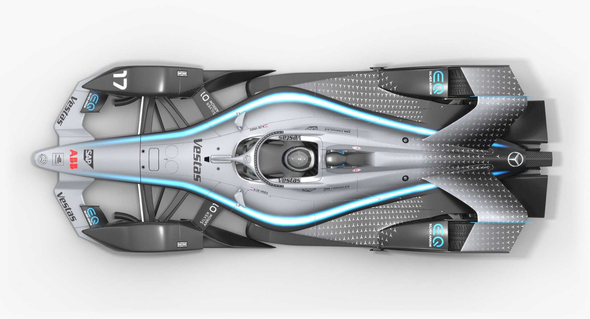 Mercedes-benz formula e season model - TurboSquid 1473716