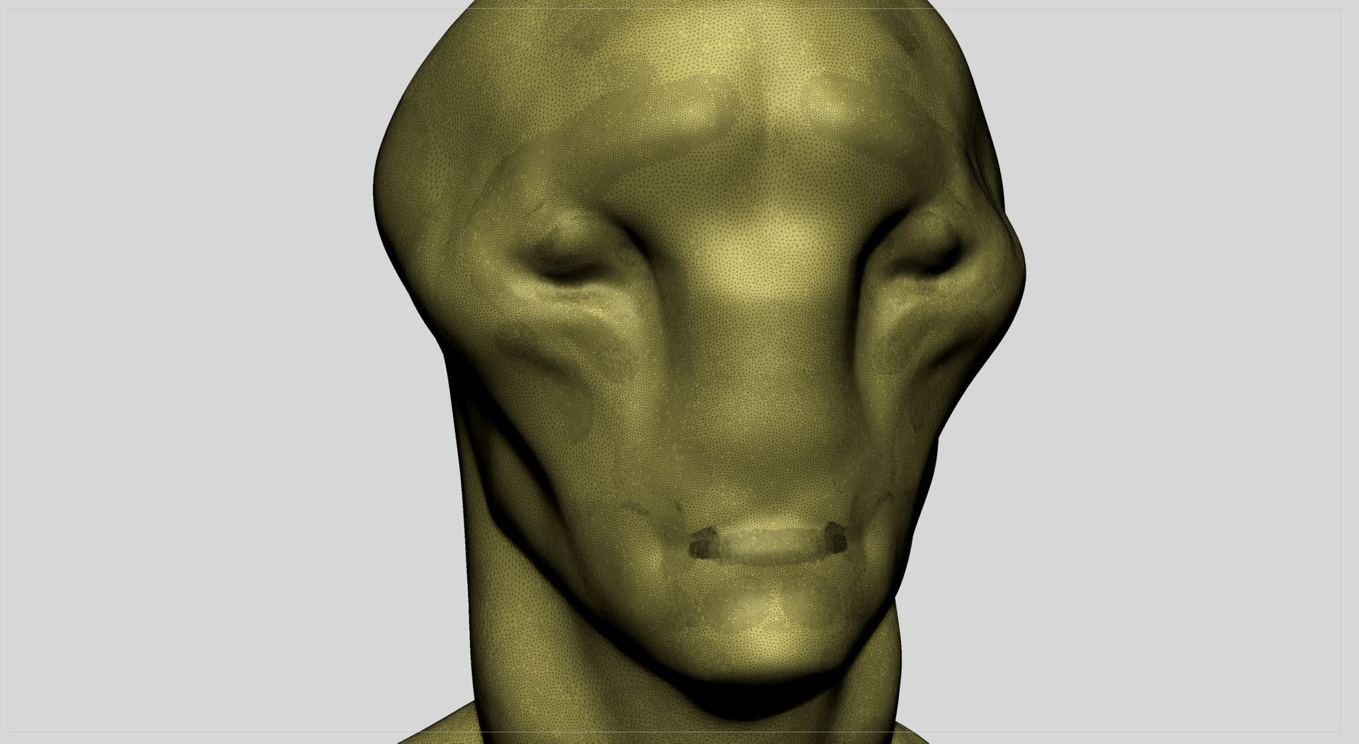 Creature Head Base Model - TurboSquid 1701094