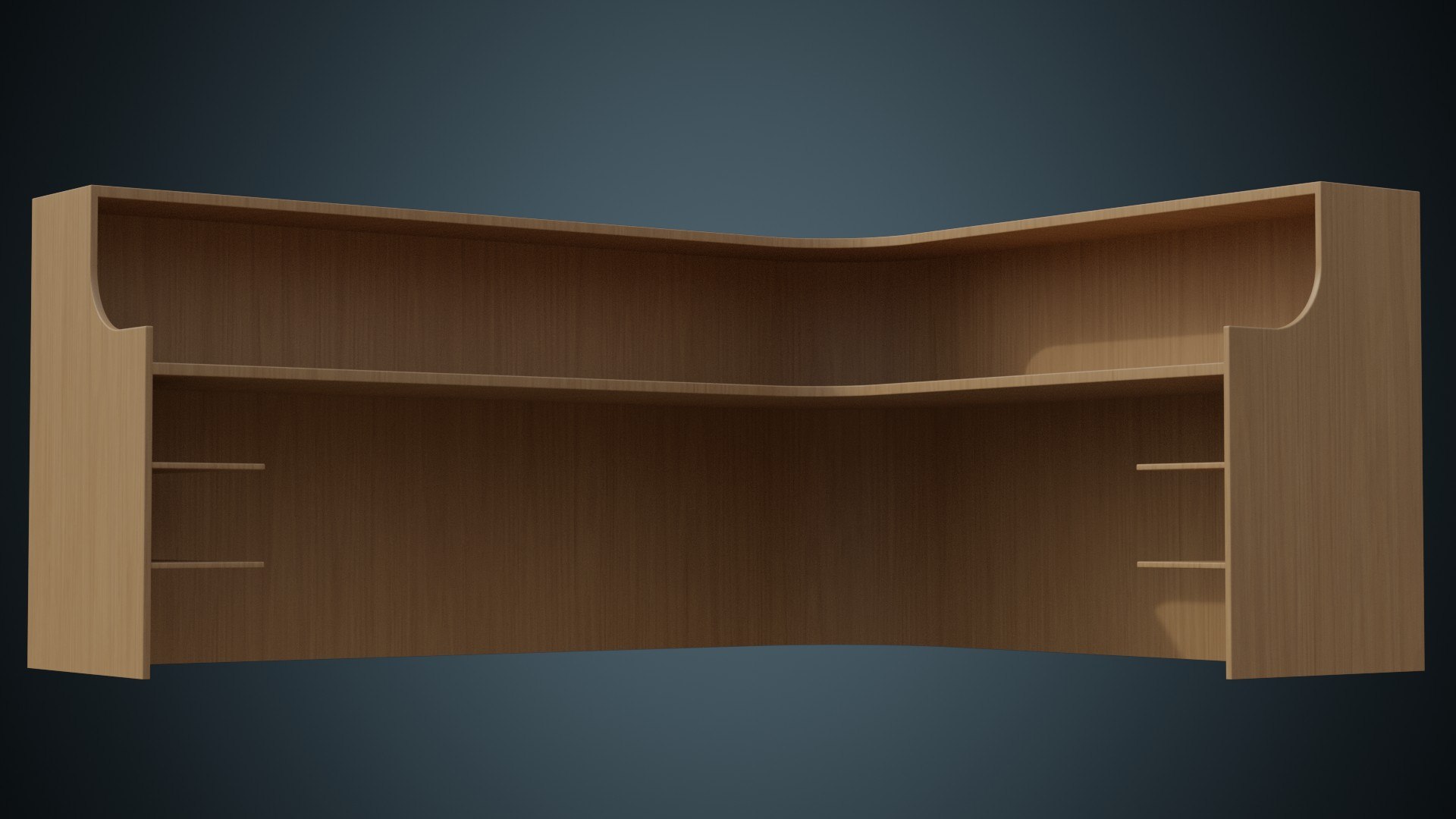 3D Reception Desk 1A - TurboSquid 2175107