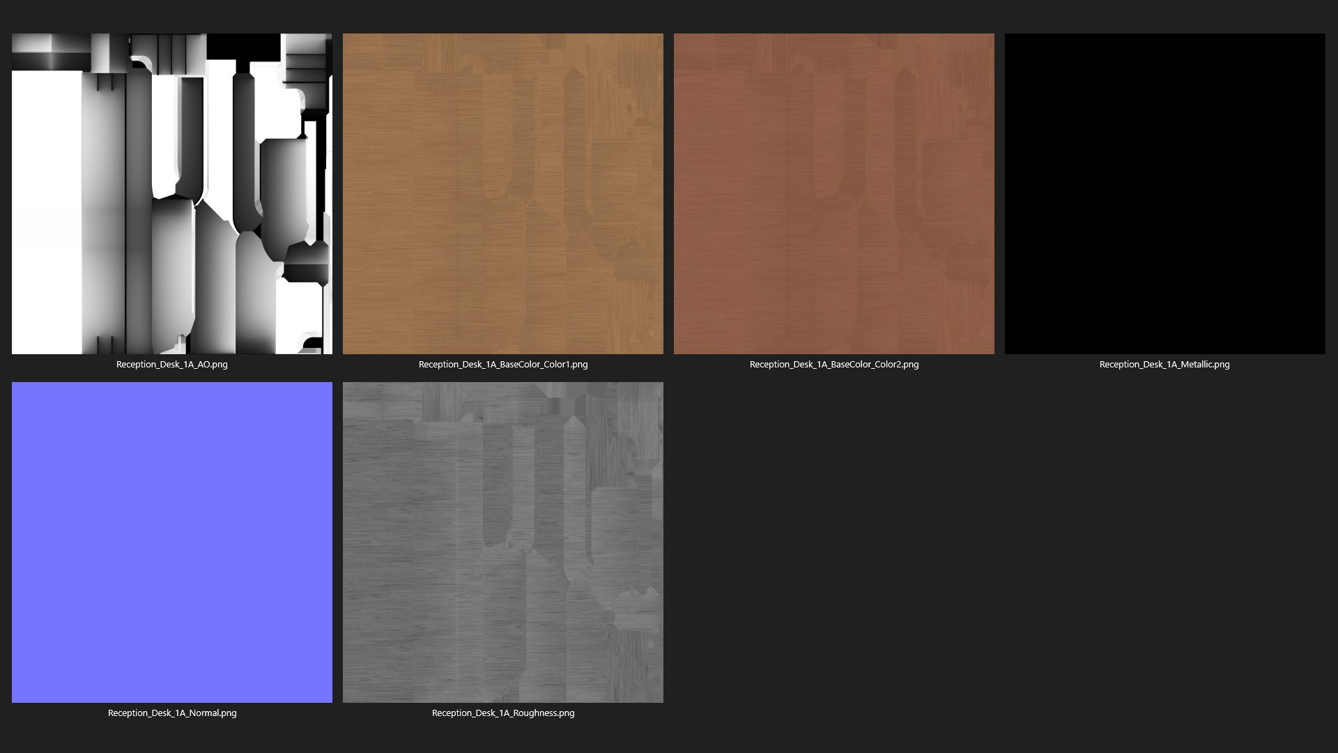 3D Reception Desk 1A - TurboSquid 2175107