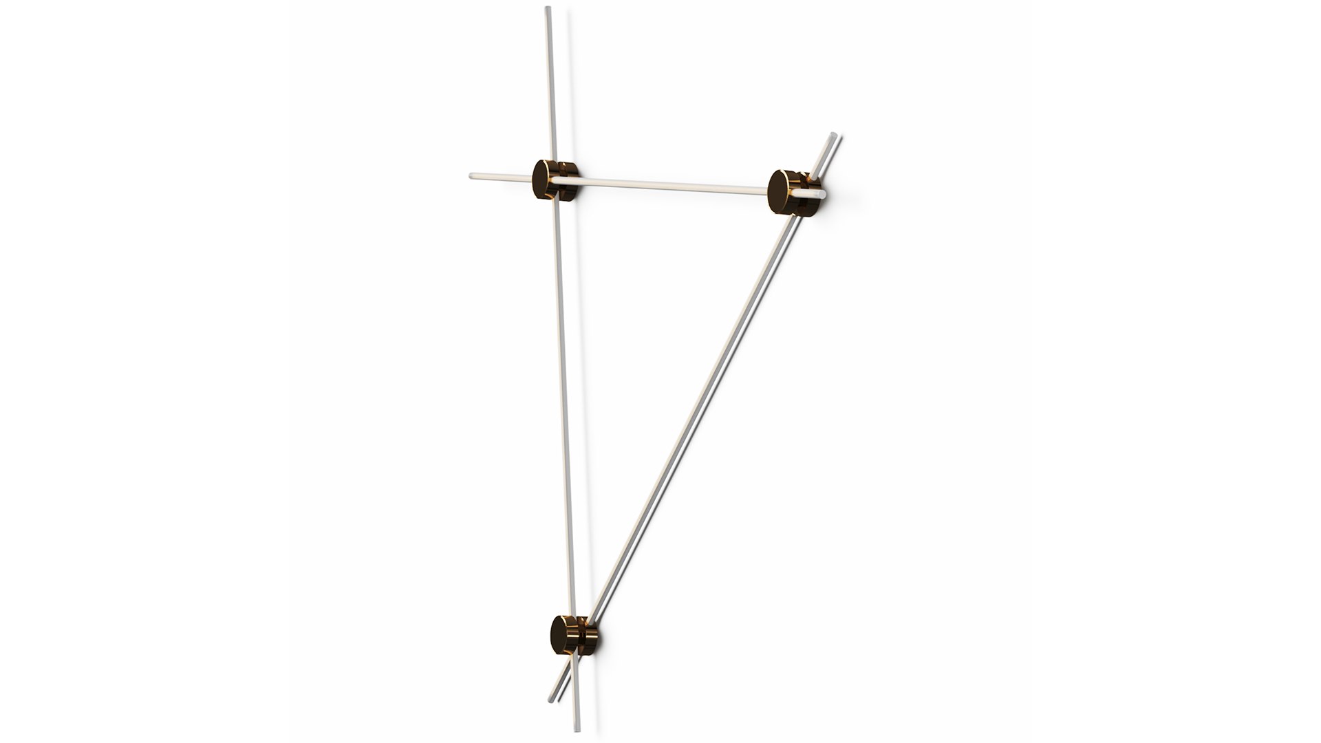 3D Eitie Triangle Wall Lamp - TurboSquid 2237570