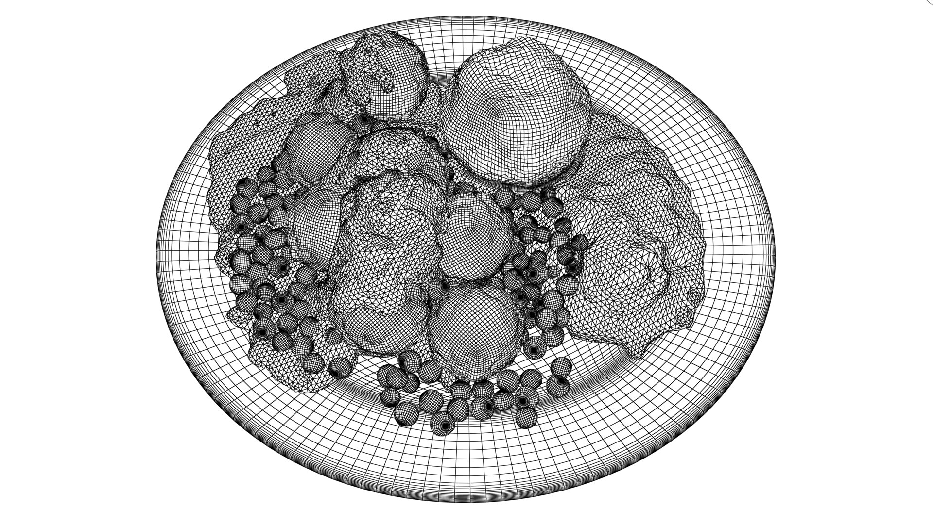 Swedish Meatballs 3D Model - TurboSquid 1973418