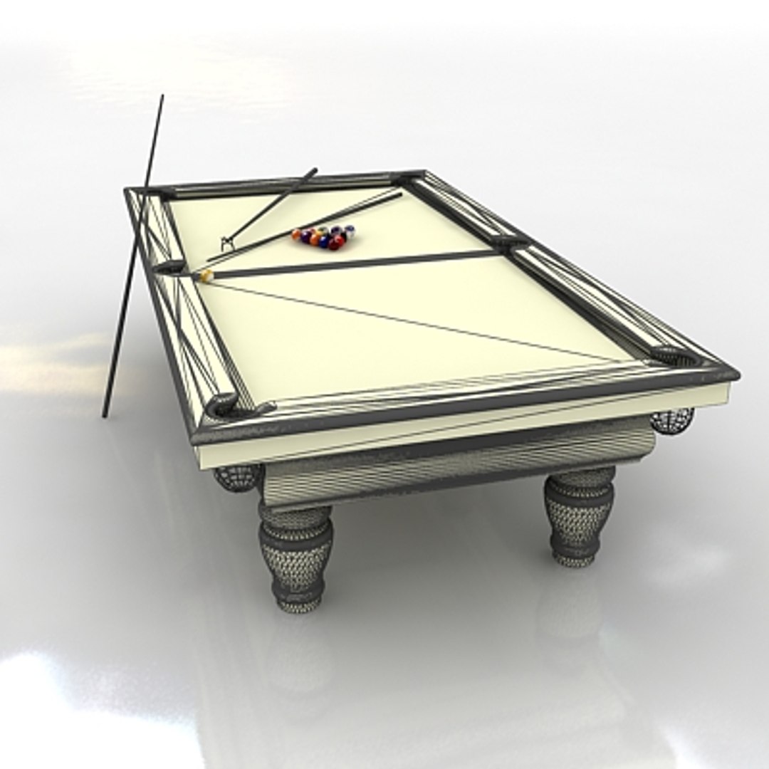 3dsmax Pool Table Pooltable