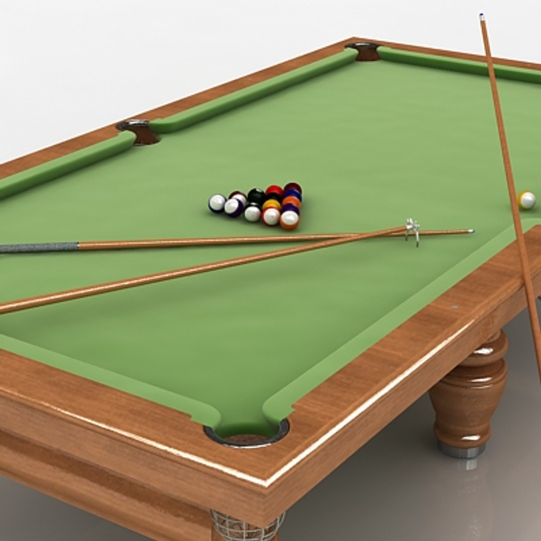 3dsmax Pool Table Pooltable