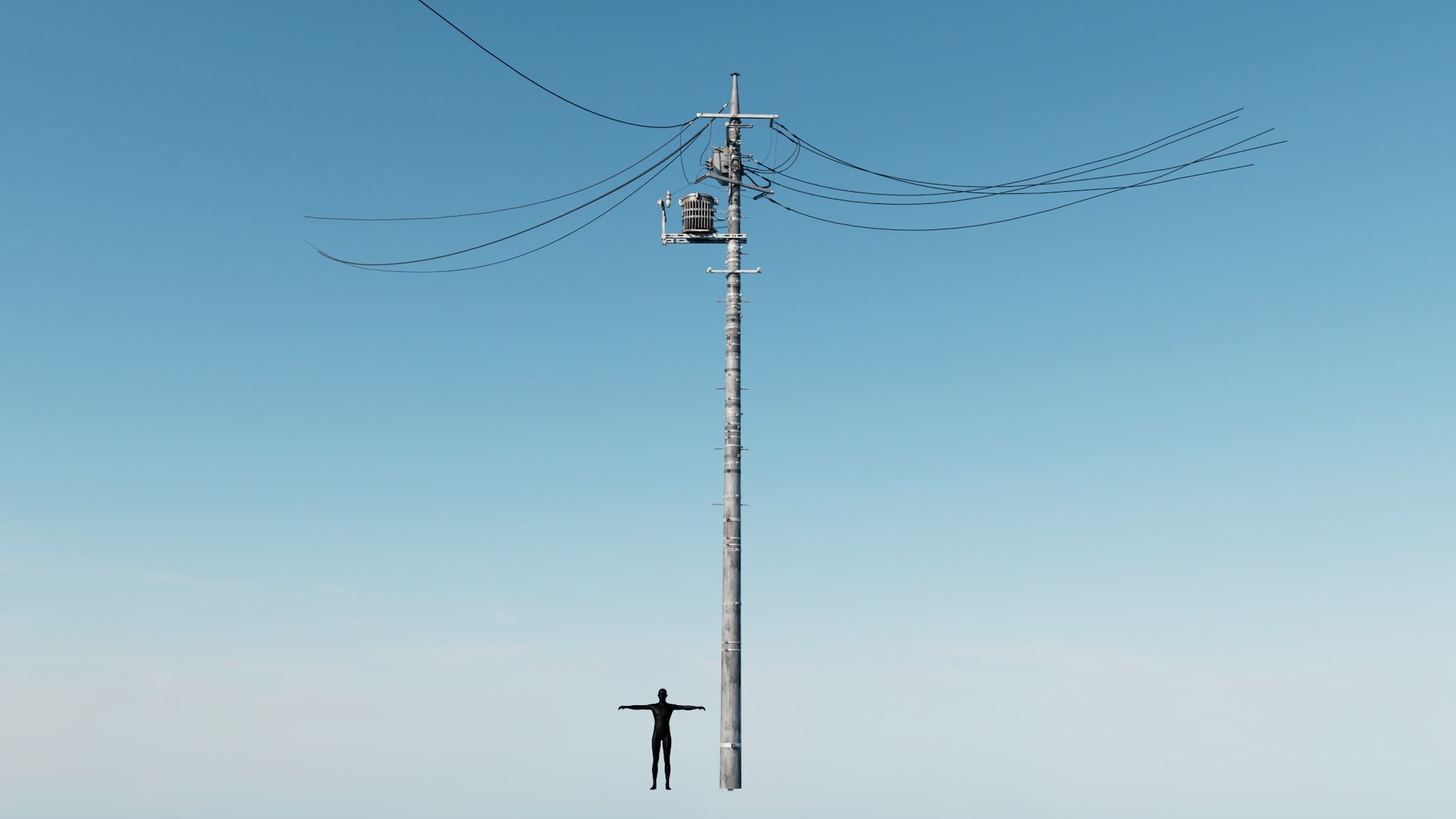 3D Japanese Utility Pole Model - TurboSquid 2230481