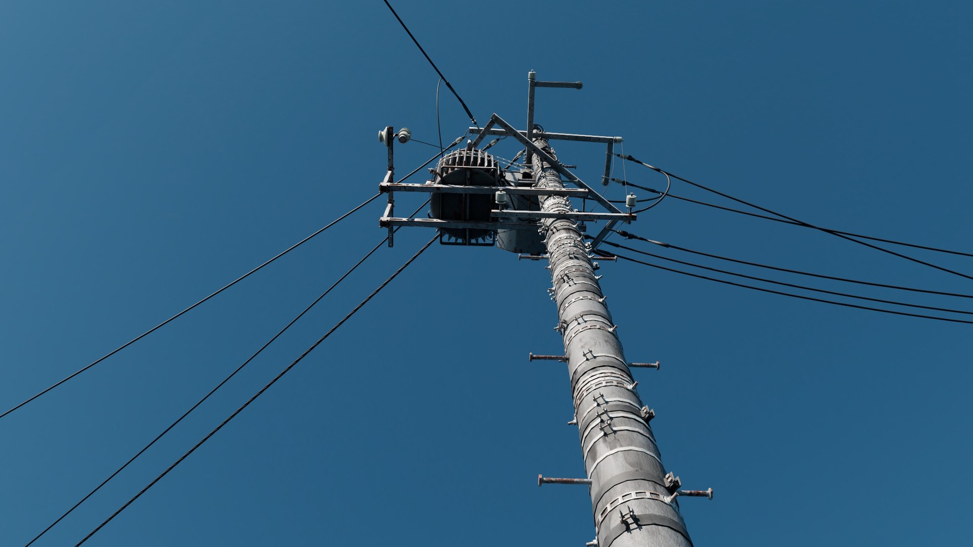 3D Japanese Utility Pole Model - TurboSquid 2230481