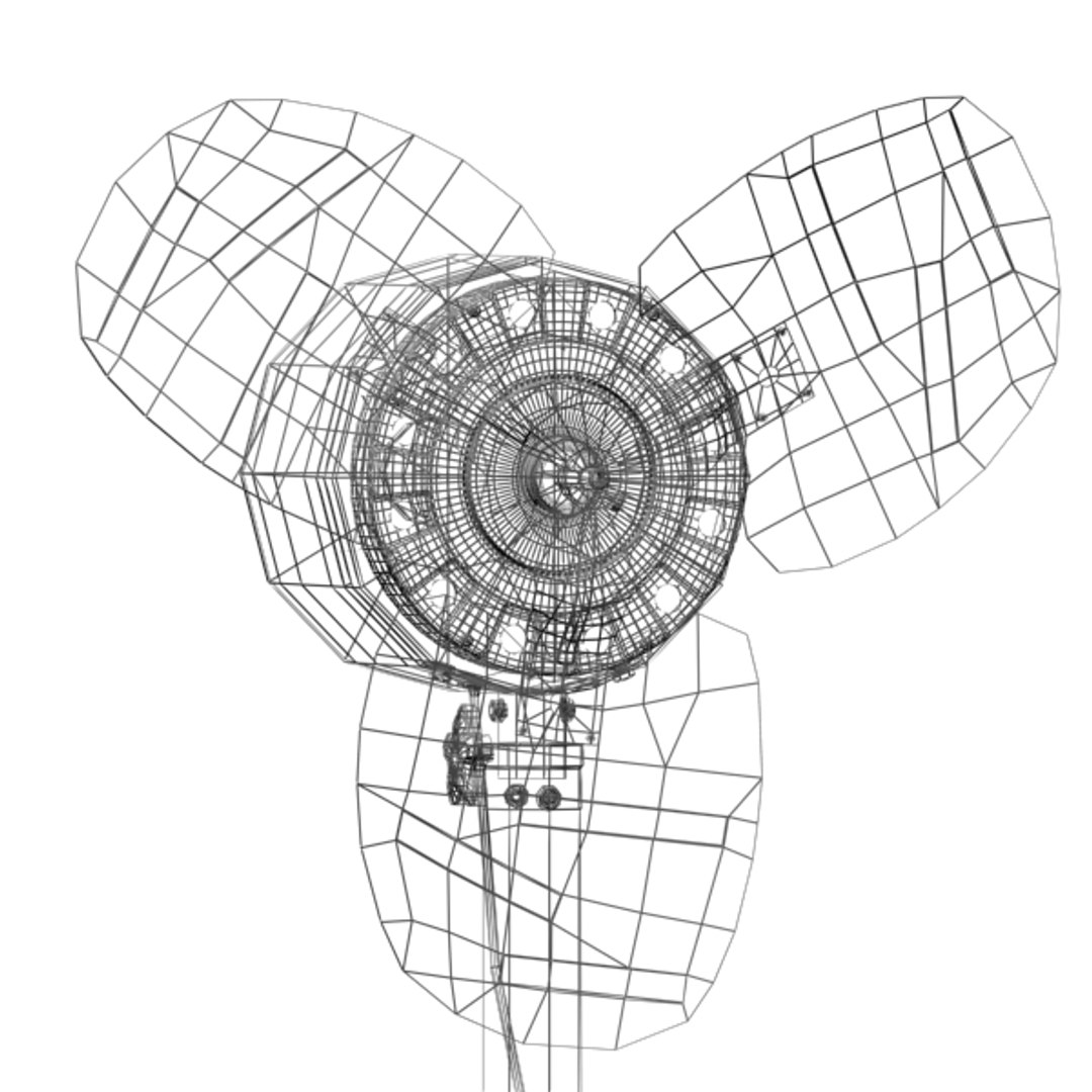 3d Stand Fan Model