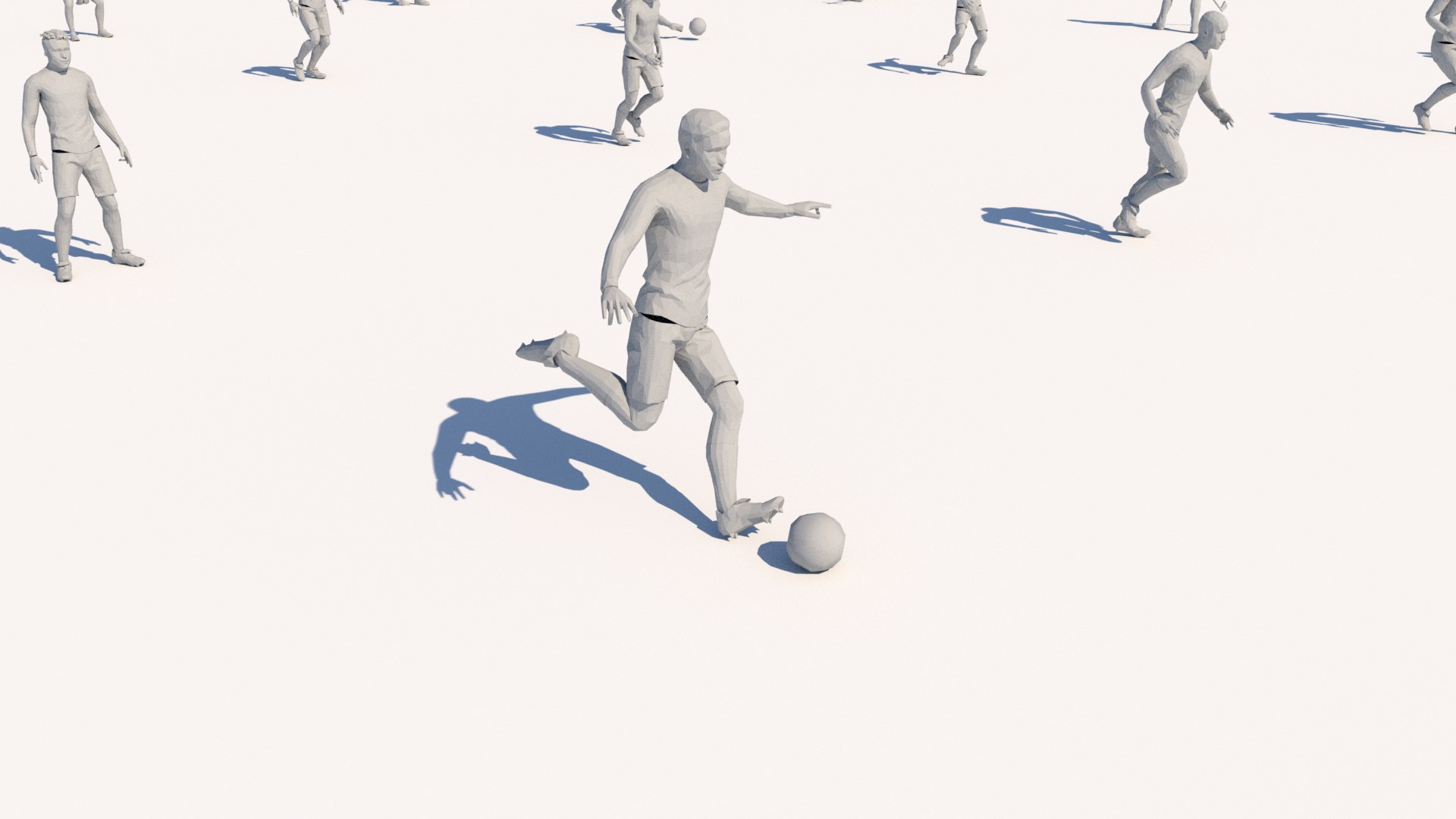 3D people doing sports model - TurboSquid 1535340