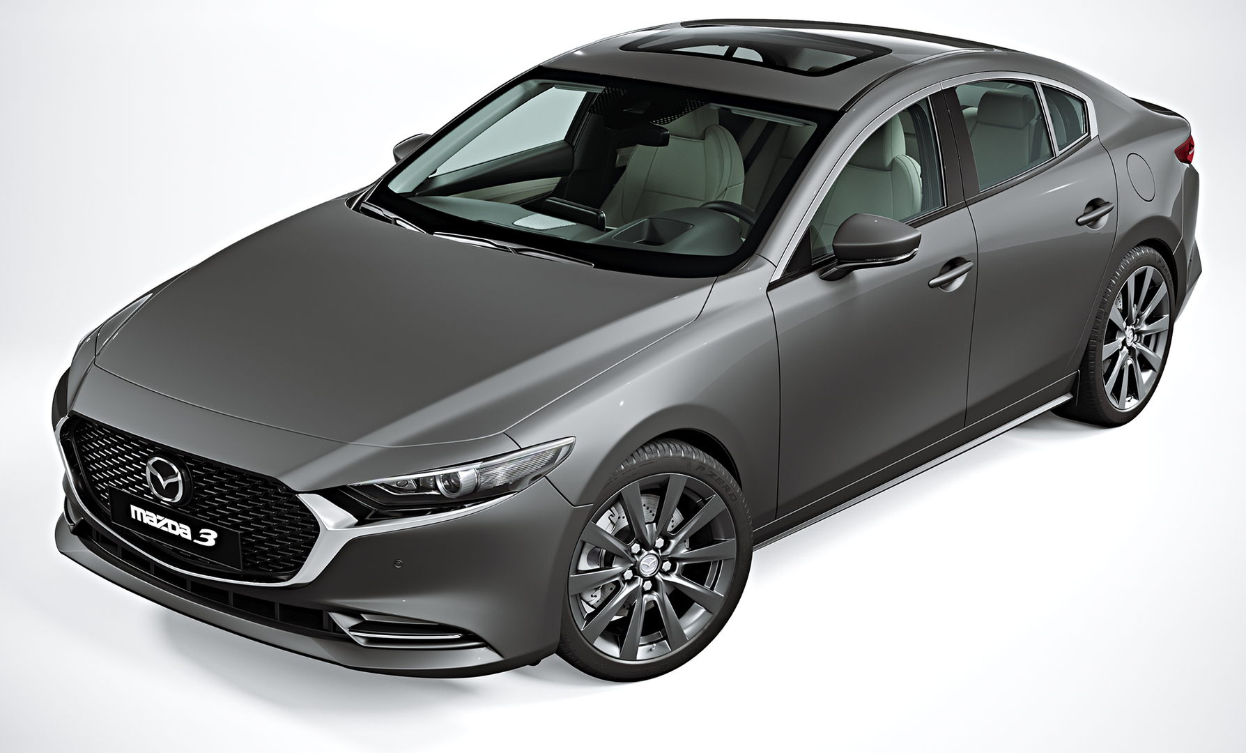 3D 2019 mazda 3 sedan - TurboSquid 1400145