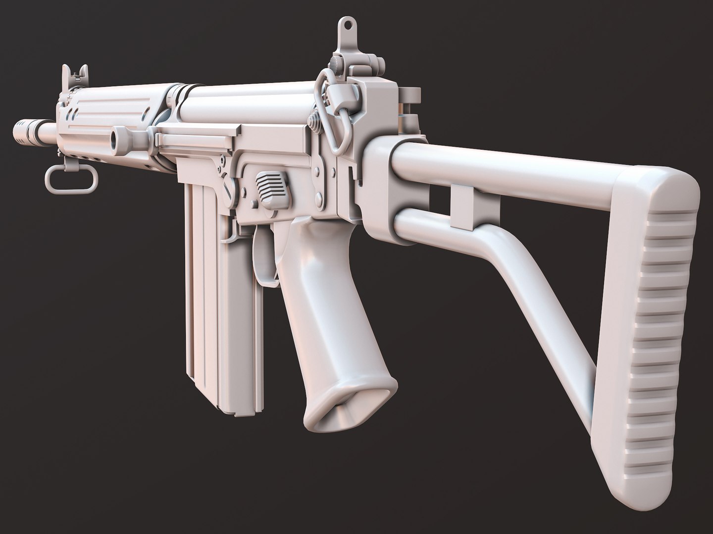 FN FAL Model - TurboSquid 2332699