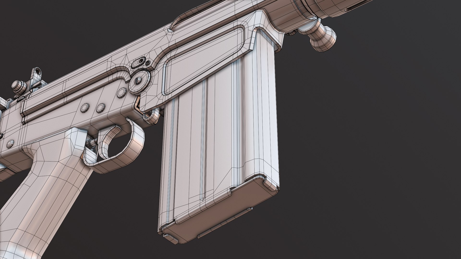 FN FAL Model - TurboSquid 2332699