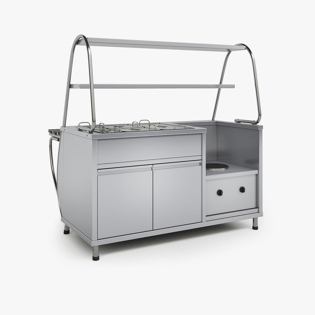 3D Model Serving Lines Equipment - TurboSquid 1440142