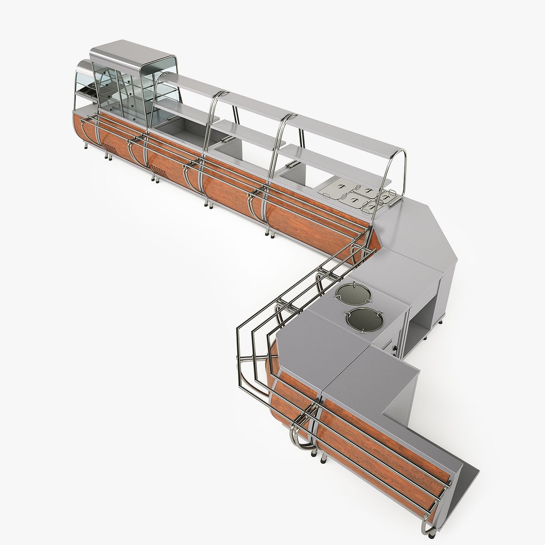 3D Model Serving Lines Equipment - TurboSquid 1440142