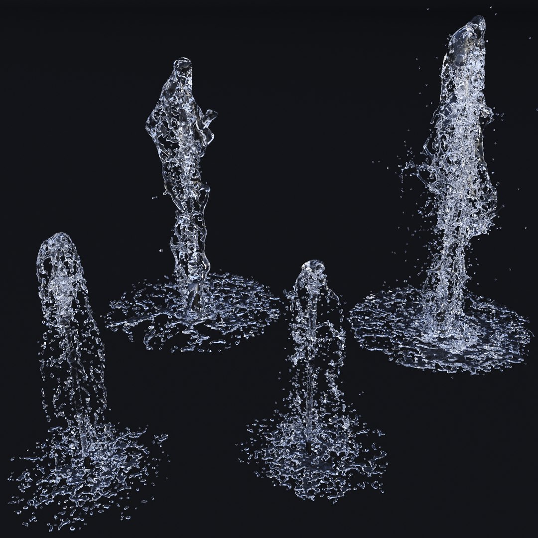 3D Water Collection 20 Models Model - TurboSquid 2193515