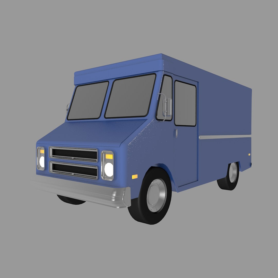 3D Model Van Chevrolet P10 - TurboSquid 1665927